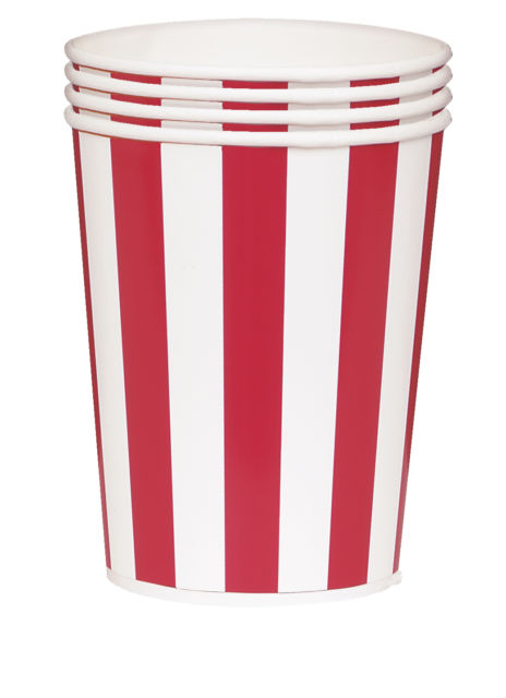 Popcorn Buckets Small 4 piecses | Posh Party Malta