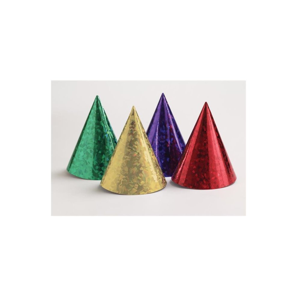 Party hats, 4 colours | Posh Party Malta